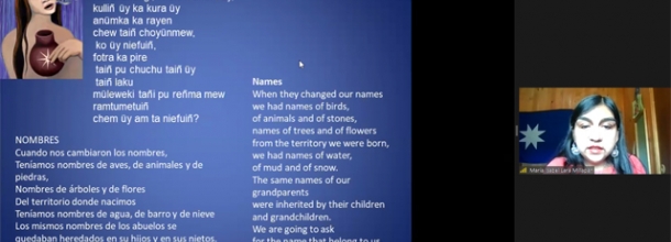 Profesora María Isabel Lara expone sobre la cosmovisión mapuche en ...